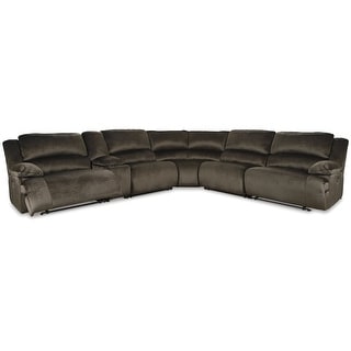 Signature Design by Ashley Clonmel Chocolate 6-Piece Power Reclining ...