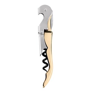 Truetap™ Gold Double Hinged Waiter's Corkscrew by True - Bed Bath ...
