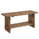 Bethel Acacia Wood 40"W Bench - Bed Bath & Beyond - 36010353