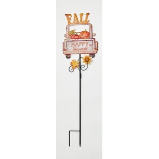 36" Metal Fall Truck Yard Stake - Bed Bath & Beyond - 38326836