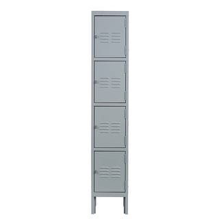 4 Door 66"H Metal Lockers With Lock - Bed Bath & Beyond - 40371968
