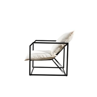 Modern Upholstered Accent Chairs Arm Chair with Sturdy Construction ...