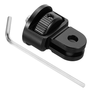 Aluminum 1/4" Thread Camera Tripod Mount Conversion Adapter Black - Bed ...