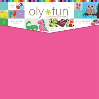 Oly Fun Multipurpose Craft Material 12"X12" 3/Pkg-Bubble Gum - Bubble ...