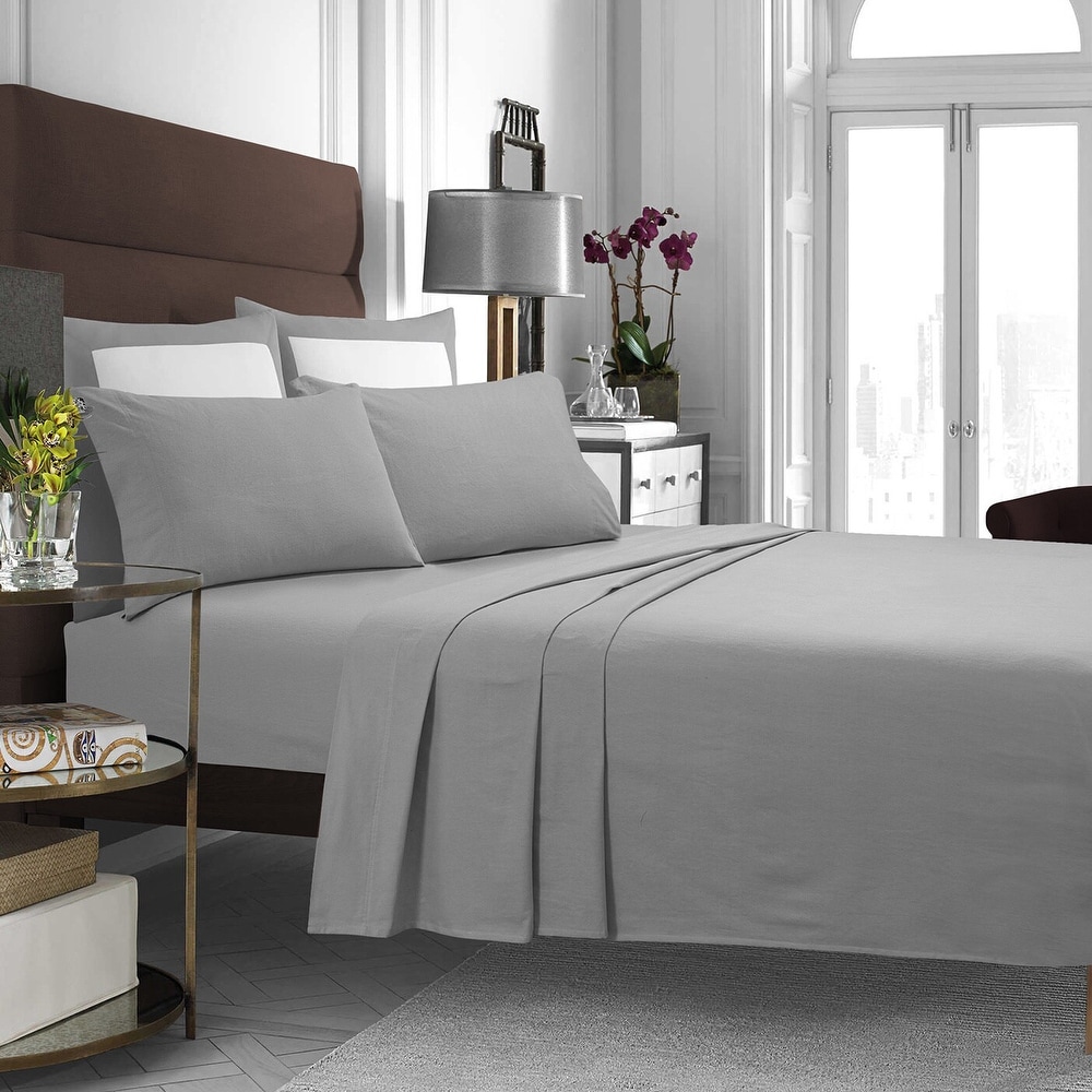 Silver Traditional Bed Sheet Sets - Bed Bath & Beyond