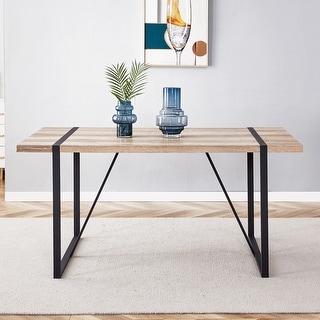 Dining Table With Metal Legs - Bed Bath & Beyond - 37883320