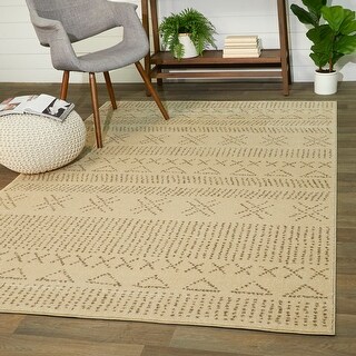 Sarto Contemporary Striped Area Rug - Bed Bath & Beyond - 30879659