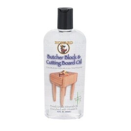 Howard BBB012 Butcher Block And Cutting Board Oil, 12 Oz - Bed Bath ...