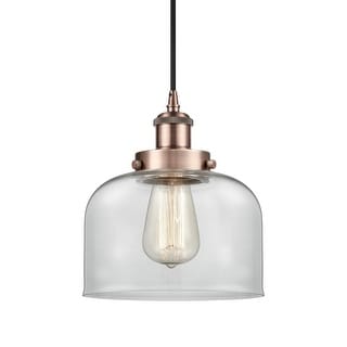 Innovations Lighting 916-1P-10-8 Bell Pendant Bell 8" Wide Mini - Bed ...
