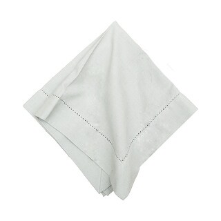 Hemstitch Solid Slate Grey Single Napkin - Bed Bath & Beyond - 36932790
