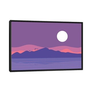 iCanvas "Tropical Landscape III" by The Old Art Studio Framed - Bed ...