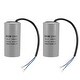 300uf Motor Star Capacitor 300mfd AC 450V for 50/60Hz AC Motor 2Pcs ...