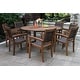 Eilaf 9 pc. Lazy Susan Set with Stacking Chairs - Bed Bath & Beyond ...