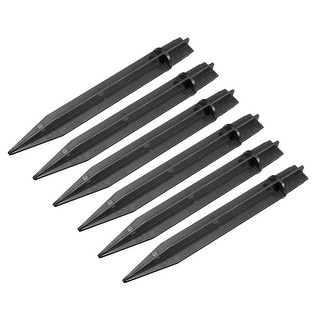 6pcs Plastic Ground Spikes 8.2 Inch Landscape Stakes Pathway Light ...