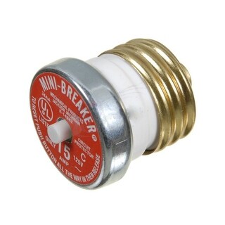 15 AMP Plastic- Circuit Breaker 120V Mini Breaker American Imaginations ...