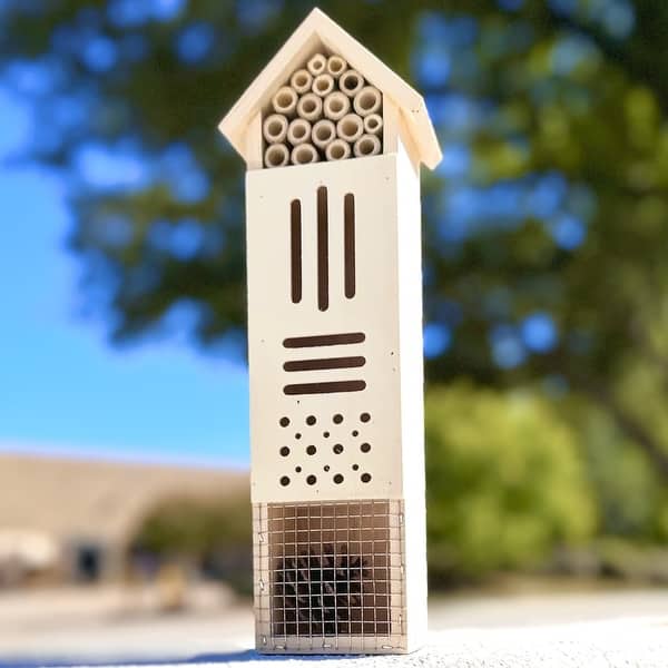 Pollination Palace - Bee & Butterfly Wooden Home - Multi-Compartment ...