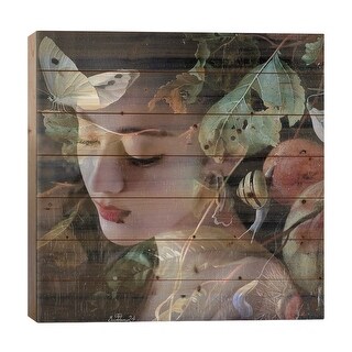 Venus In The Garden Of Eden Print On Wood by Dominique Baduel - Multi ...