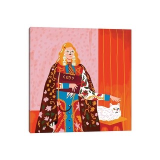 iCanvas "Gucci Cat" by Niege Borges Canvas Print - Bed Bath & Beyond ...