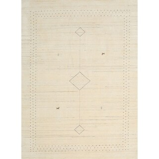 Ahgly Company Machine Washable Contemporary Vanilla Gold Area Rugs ...