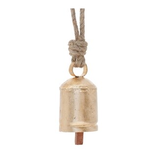 Gold Metal Bell Ornament (Set of 6) - Bed Bath & Beyond - 40831622