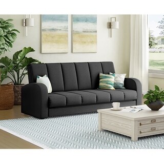 Copper Grove Sorkin Velour Convert-a-Couch Sofa Sleeper - Bed Bath ...