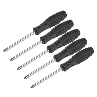 5.0mm Mini Phillips Screwdriver Cross Head with Non-Slip Handle, 5 Pcs ...