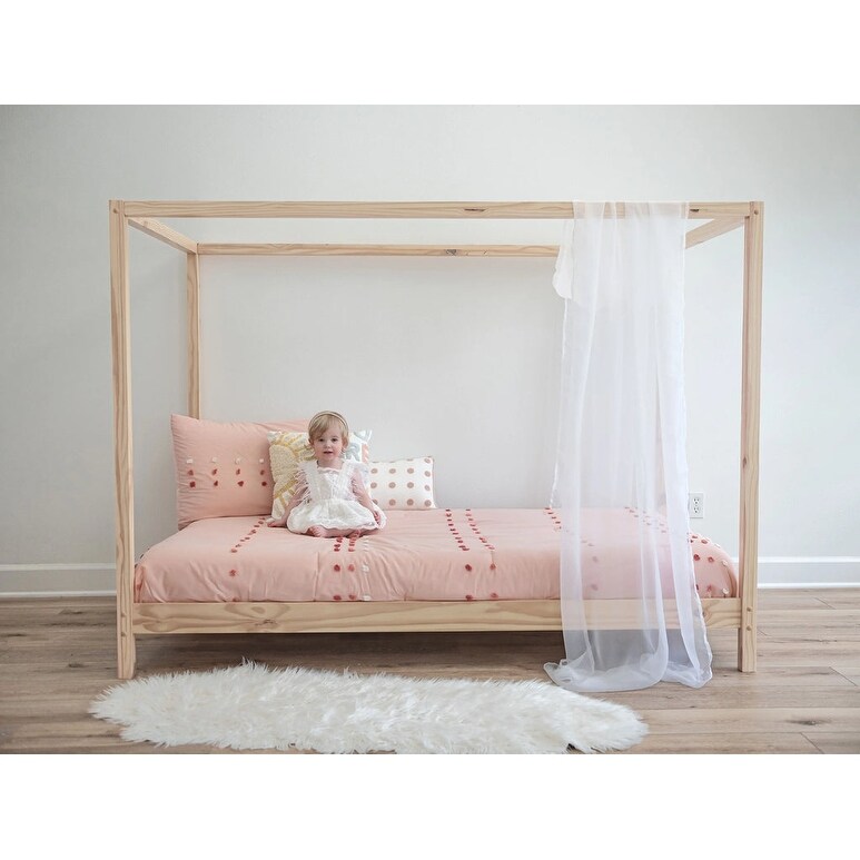 Custom Kids Furniture Everly Wooden Twin Montessori Bed On Sale Bed Bath Beyond 39191846