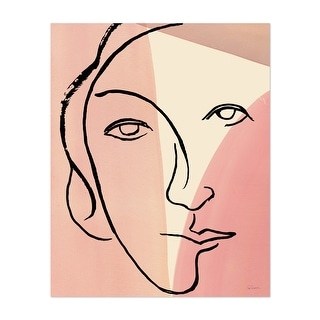 Ink Women V Colorblock Line Drawings Abstract Sketch Art Print/Poster ...