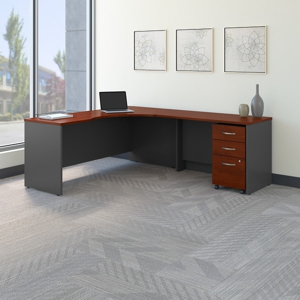 Series C 72W RH Corner Desk with Drawers by Bush Business Furniture ...