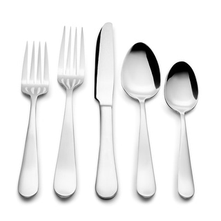 Roberts & Belk Greyson Satin 20-piece Flatware Set Service for 4 - Bed ...