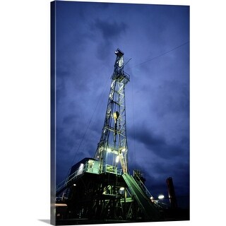 "Oil Rig and Derrick" Canvas Wall Art - Bed Bath & Beyond - 21005856
