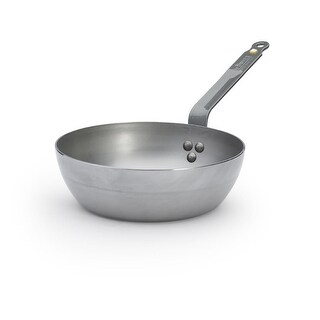 de Buyer MINERAL B Carbon Steel Country Fry Pan - 9.5" - Ideal Deep ...