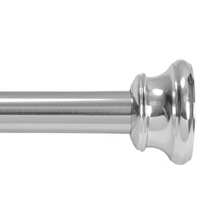 Duty Shower Rod - Shower Curtain Rod Wall Mounted - Black - Bed Bath ...