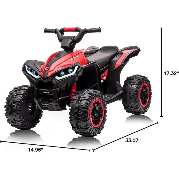 12V Kids Electric ATV Ride On Car with Remote Control, Dual Motors ...