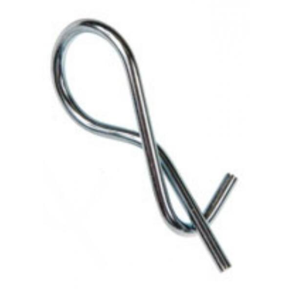 Double HH 63912 Spring Steel Wire Kwic-Twist Clip, TP-1, 3/32" Wire Dia ...