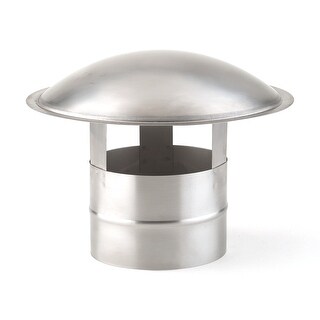 Heat-Fab 4500SS 5" Saf-T Liner 304 Rain Cap - - Stainless Steel - Bed ...