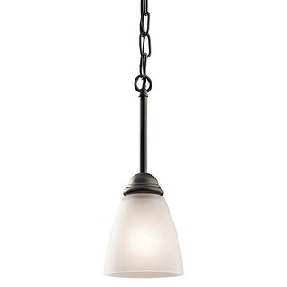 Kichler Jolie Single Light 5" Wide LED Mini Pendant with a Satin - Bed ...