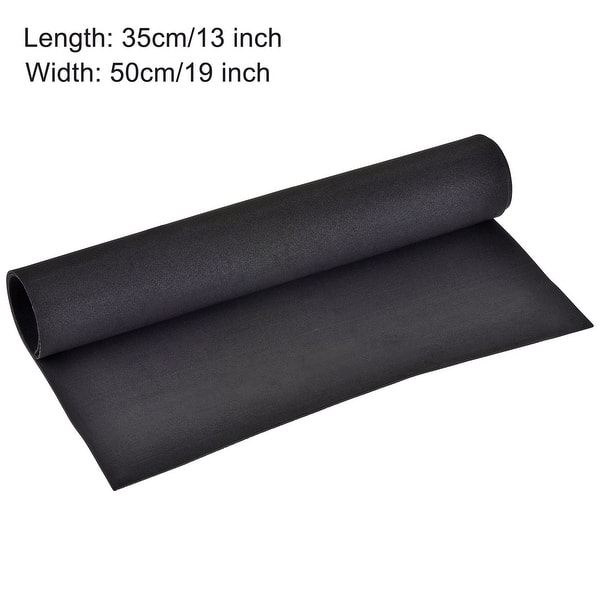 Black EVA Foam Sheets Roll 13 x 19 Inch 2mm Thick for Crafts DIY ...
