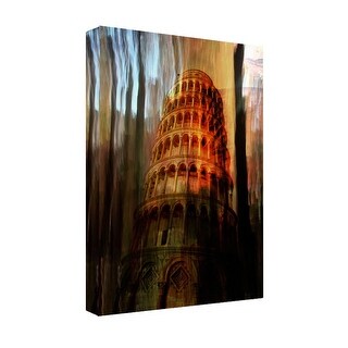 Ready2HangArt 'Tower of Pisa' Gallery-wrapped Canvas Art - Bed Bath ...