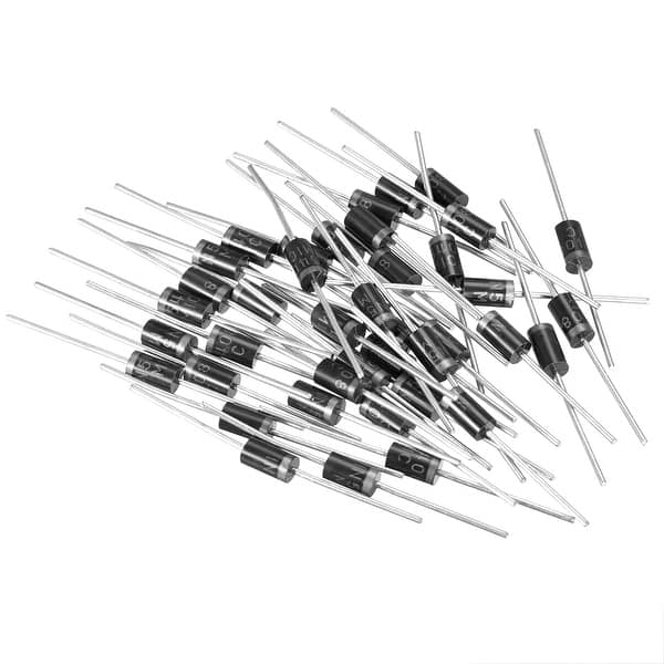 Schottky Rectifier Diode 3A 1000V Silicon Diodes 40pcs for 1N5408 - 3A ...