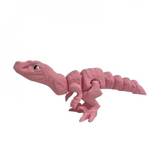 3D Printed Pink Velociractor Figurine - Bed Bath & Beyond - 42336133