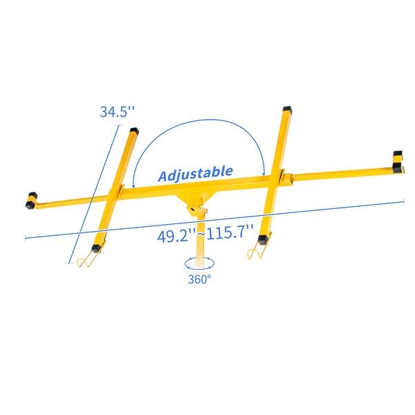 11ft Drywall Panel Hoist Drywall Lift Panel Hoist Drywall Rolling ...