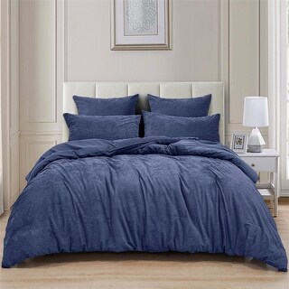 Luxurious Velvet Corduroy Comforter Set On Sale Bed Bath Beyond 39172663