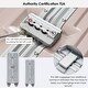 1pc 20" Vacation Carry-On Suitcase with Aluminum Frame, USB Port ...