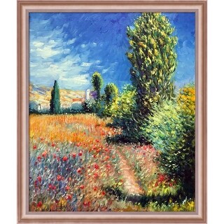 La Pastiche Landscape on the Ile Saint-Martin, 1881 with Rose Gold ...