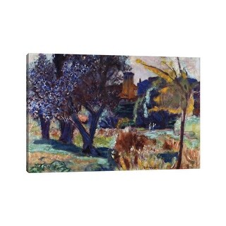 iCanvas "Landscape With Olive Trees And A Chapel, C.1924" by Pierre ...