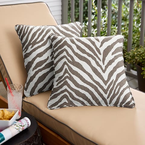 Sunbrella, Water Resistant Outdoor Throw Pillows - Overstock
