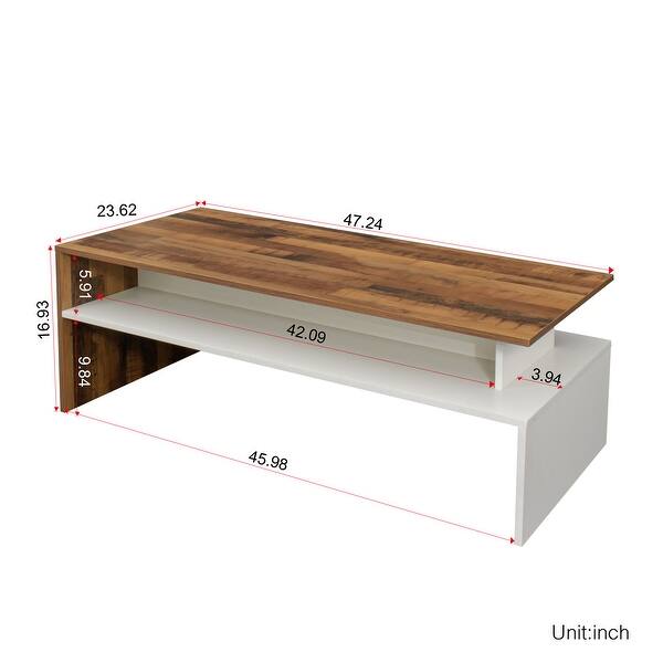 Modern Design Coffee Table - Bed Bath & Beyond - 35523392