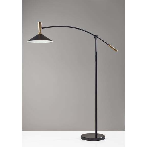 Bradley LED Arc Lamp w. Smart Switch - Bed Bath & Beyond - 36188439