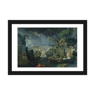 iCanvas "Winter, or The Flood, 1660-64 " by Nicolas Poussin - Bed Bath ...